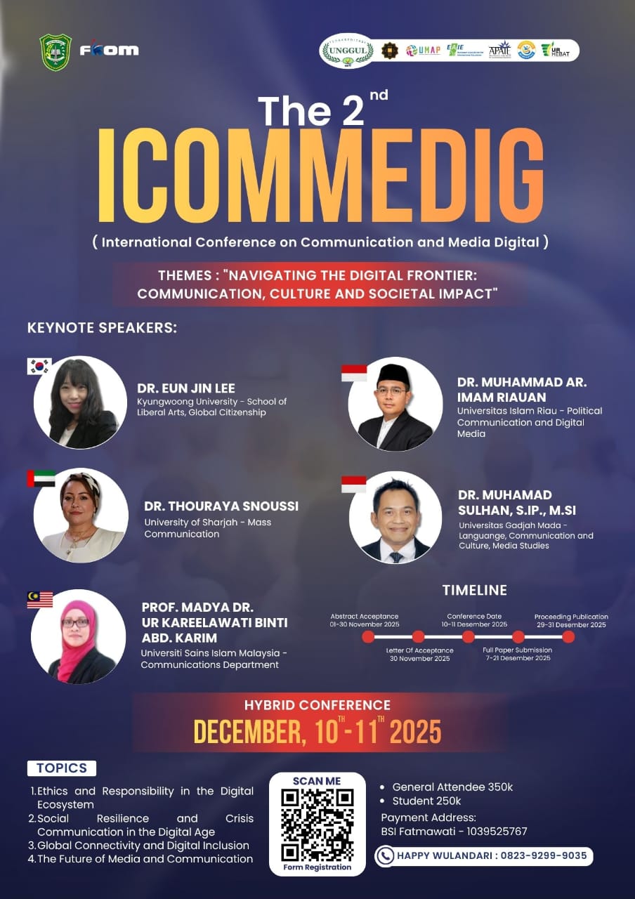 Proceeding Of International Conference on Communication and Media Digital